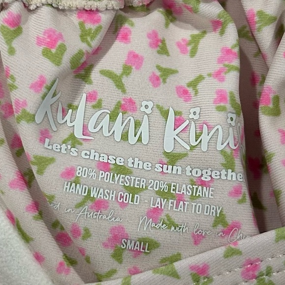 Kulani Kinis | Swim | Kulani Kinis Ruched Underwire Disty Floral Bikini ...